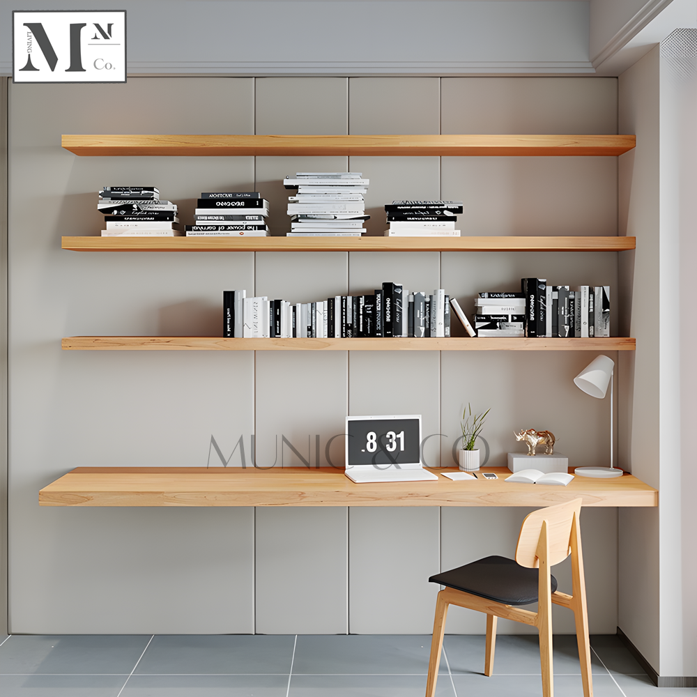 EVADNE Scandinavian Wall-Mounted Study Table – MunicMall